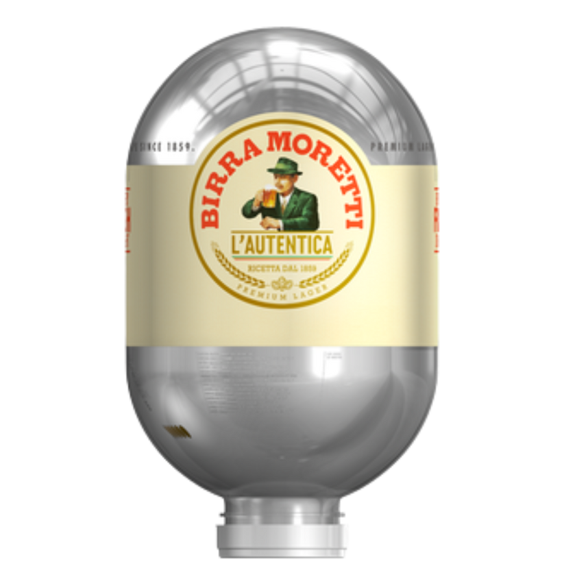 Birra Moretti L'Autentica Blade Keg