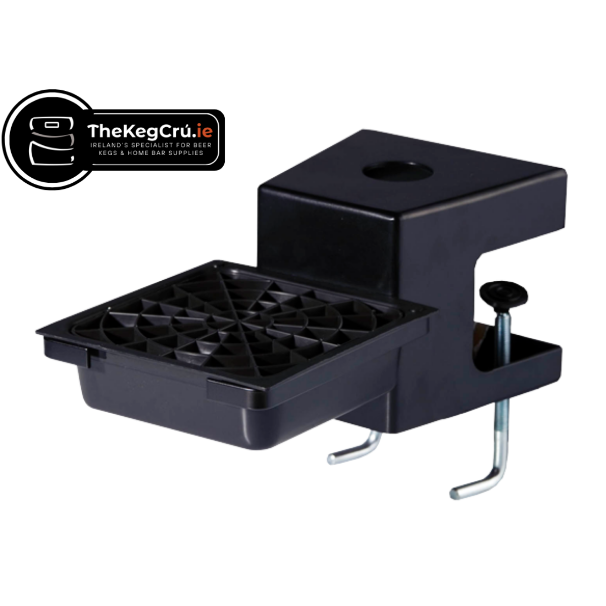 Font Clamp + Bracket & 6" Drip Tray